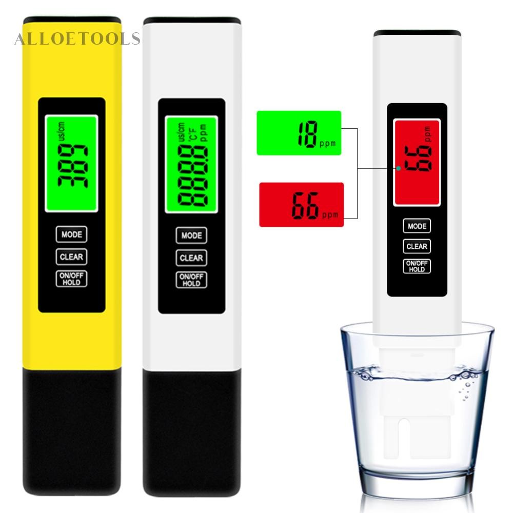 4 in 1 Digital Water Tester TDS Meter 0-9990 PPM Water Quality Tester ...