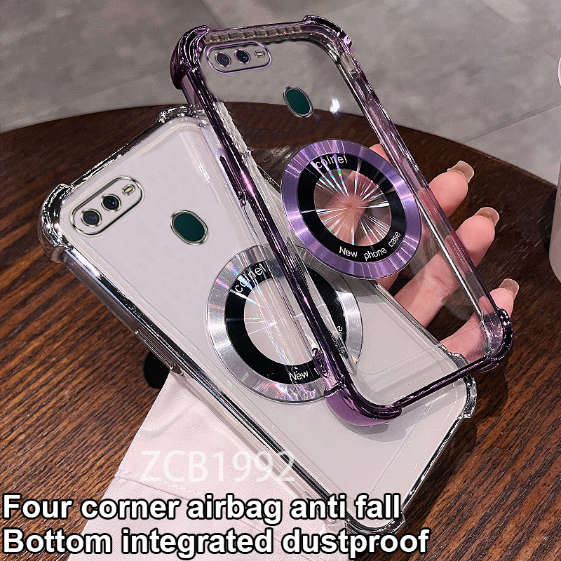 Anti drop 】Casing OPPO A5S A12 A7 F9 Pro TPU new phone case magnetic ...
