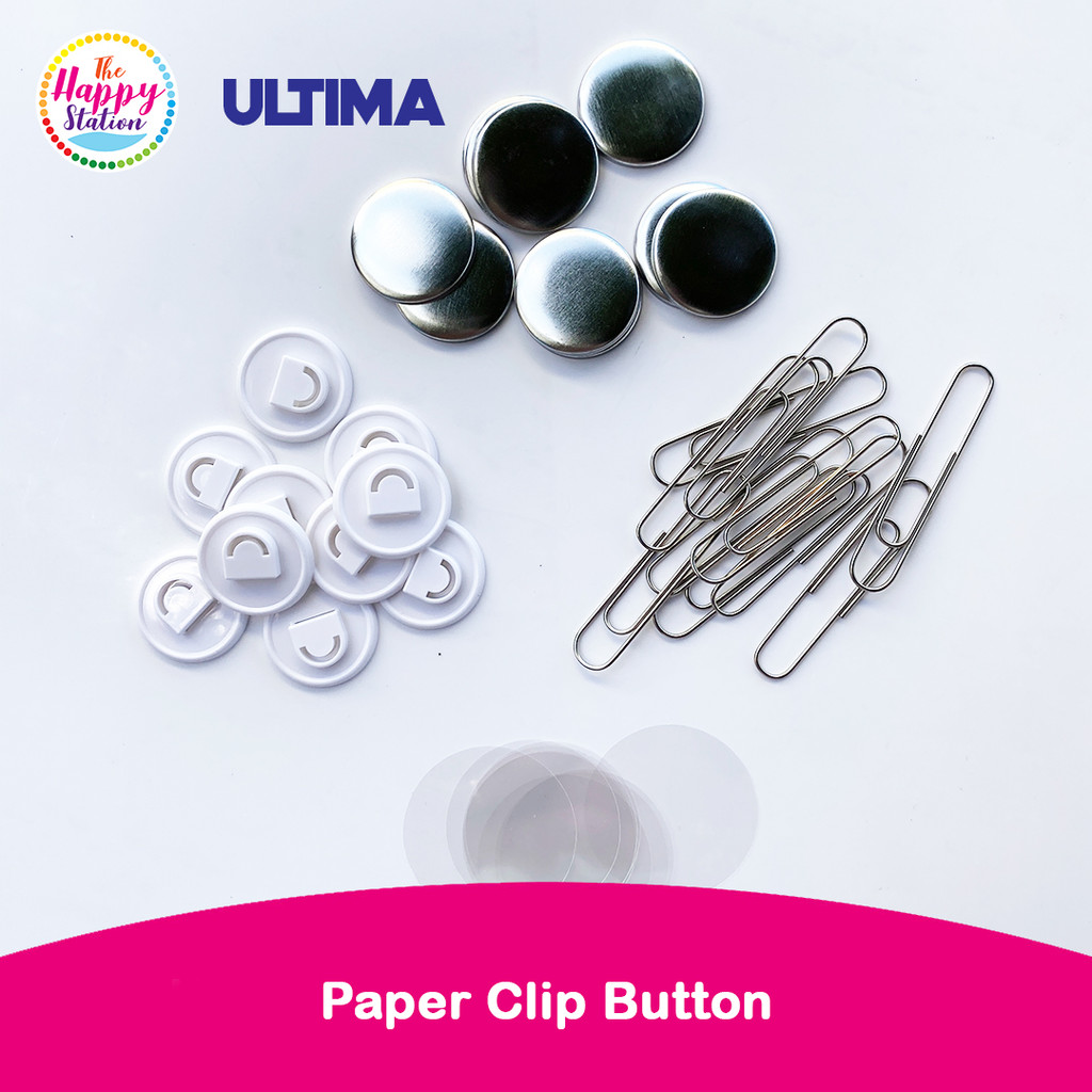 ULTIMA | Paper Clip Button, 10 sets per pack | Shopee Philippines