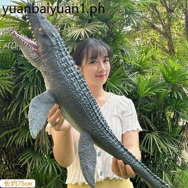 Oversized Soft Rubber Mosasaurus Toy Simulation Ocean Animal Dinosaur ...