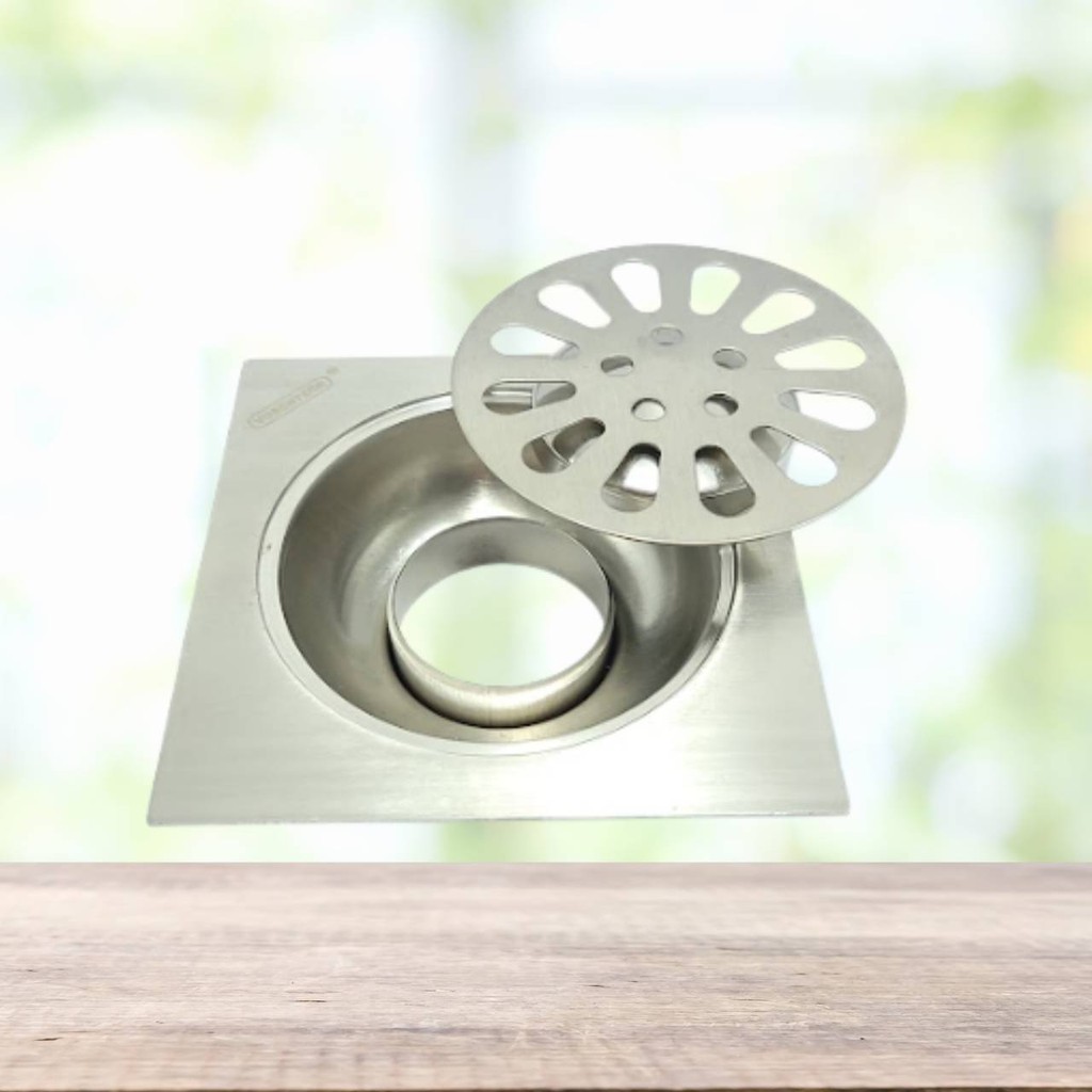 SUS 304 Stainless Steel Floor Strainer 4" Drain Cover | Shopee Philippines