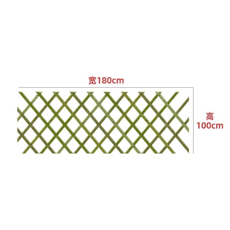 Bamboo Panel Small Fence Villa Courtyard Outdoor Wall Railing ...