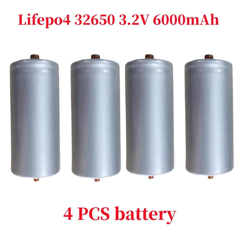 {NEW}6000mah 32650/32700 3.2v Lifepo4 Cells Rechargeable Cells (12v ...