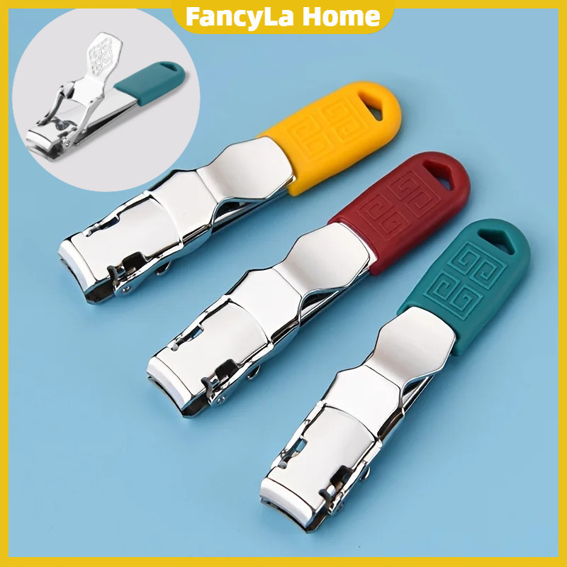 Unisex Nail Clipper Stainless Steel Foldable Ultra-Thin Mini Nail ...