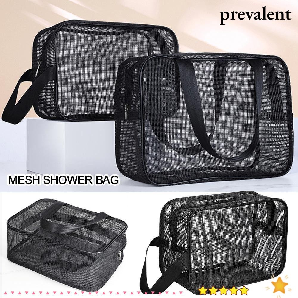 PREVA Mesh Shower Bag Big Pockets Beach Tote Bag Easily Carry Mesh ...