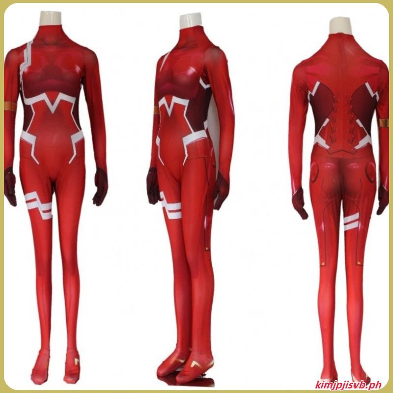 Zero Two Cosplay Costume Darling In The Franxx 02 Klaxosaur Princess 1382