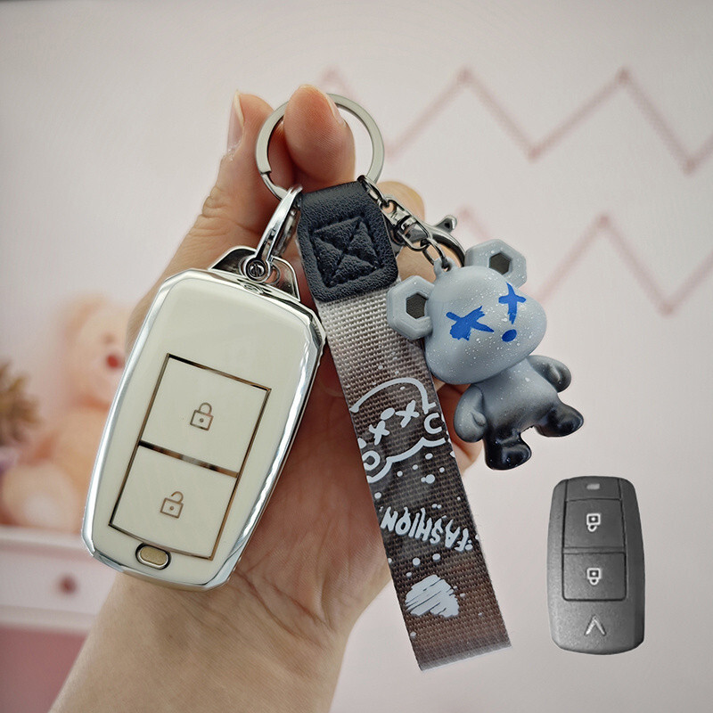 Luxury TPU car key set VINFAST vf3 VF5 car key set smart key | Shopee ...