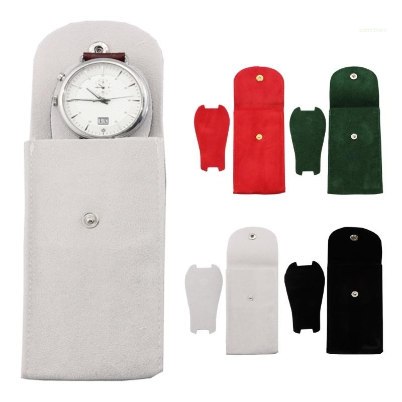 zb* Elegant Watch Storage Pouch In Plush Versatile Watch Storage Pouch ...