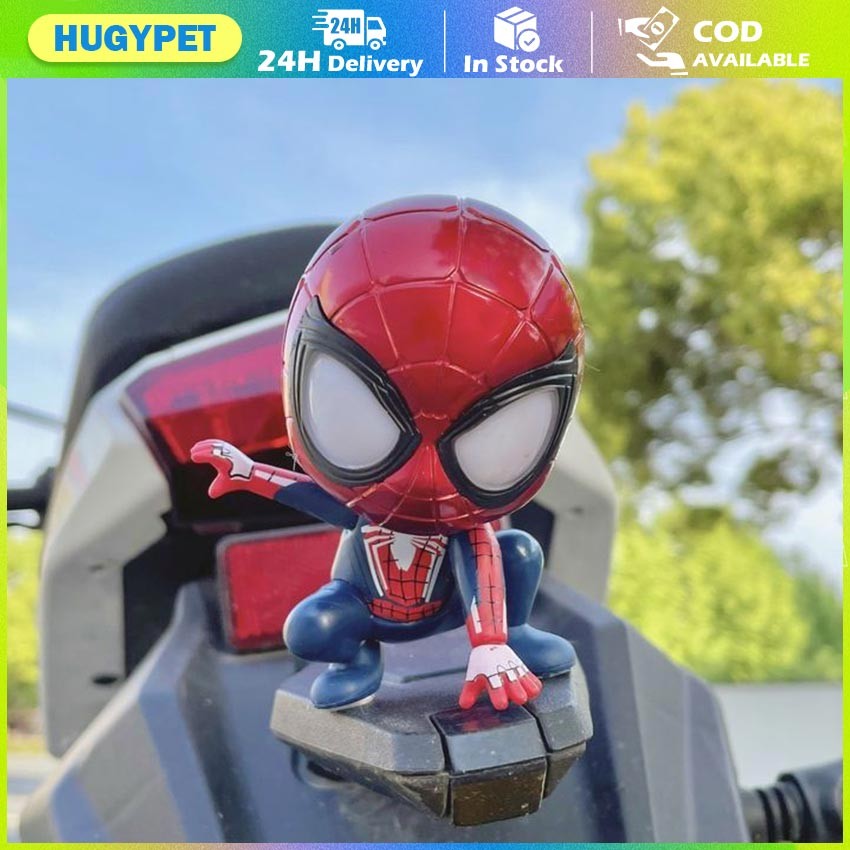 Anime Spiderman Action Figure Toys Model Q Version Mini Desktop ...