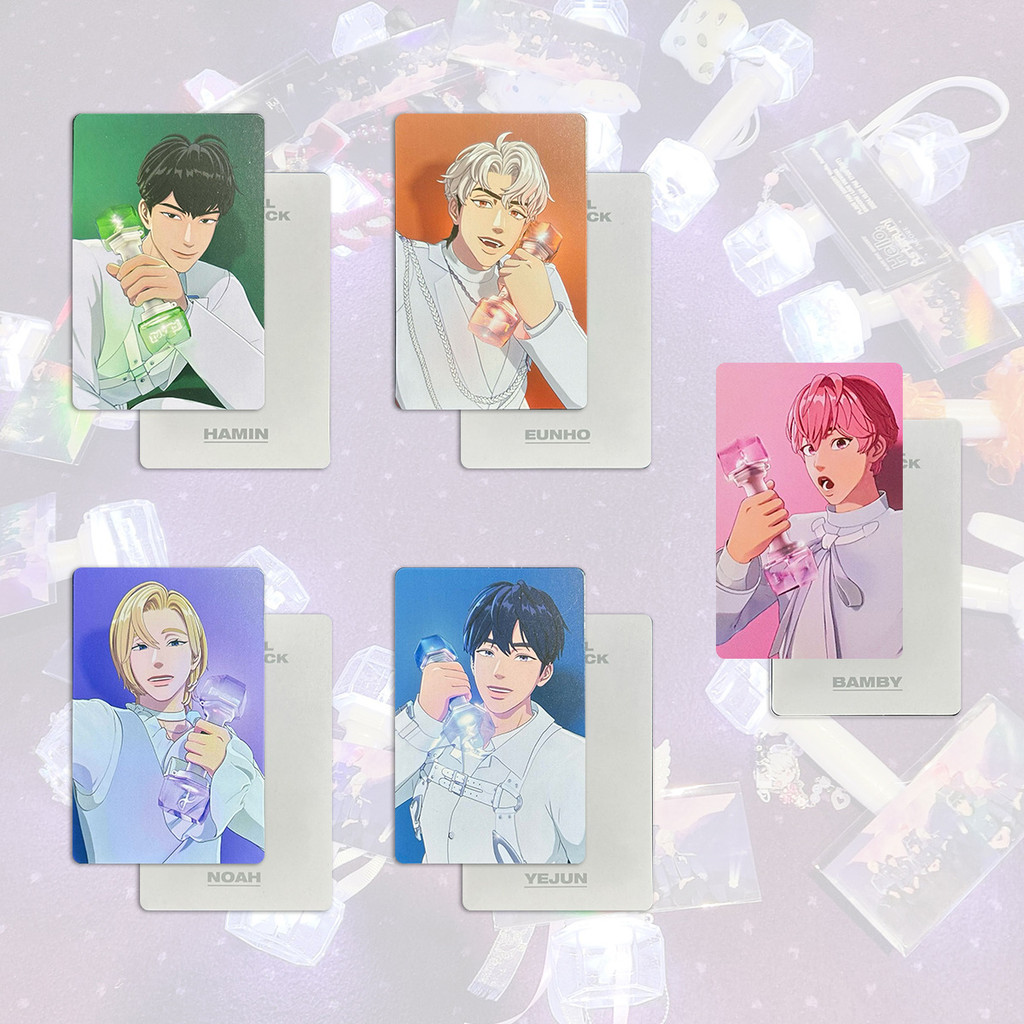 1-5pcs/set PLAVE LIGHT STICK Photocards Asterum 134-1 VOL HMV OLIVE ...