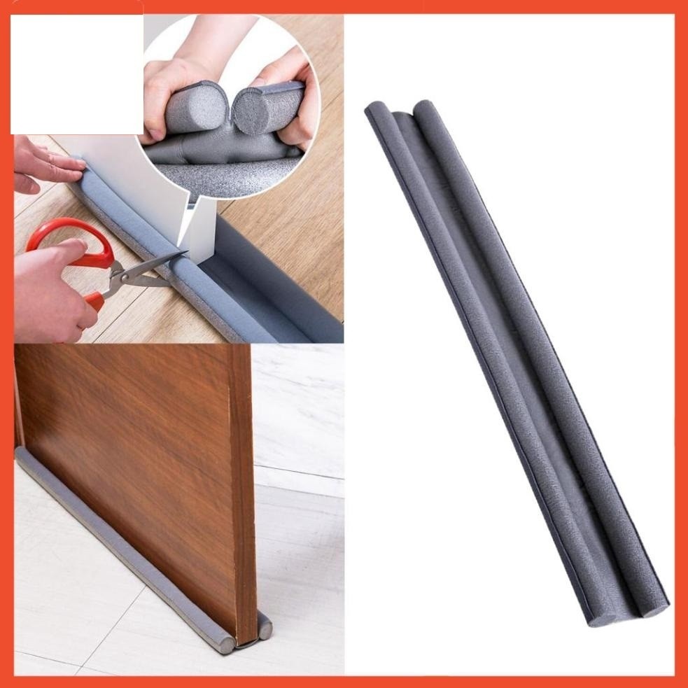 Wind-blocking door jamb prevents dust and insects. Smart multi-purpose ...