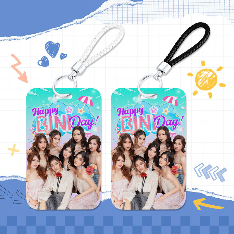 BINI ID Card Holders Double Sided Work Card Holder - PP ID Card ...