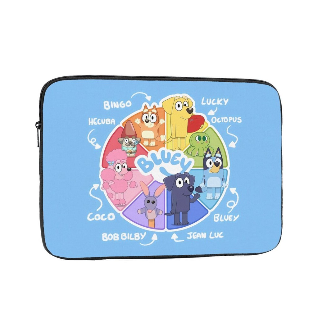 Bluey Laptop Case, 10-17 inch Laptop Sleeve Water Resistant Durable ...