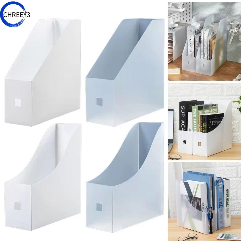 CHERRY3 1Pcs File Storage Rack, Document Paper Stand Shelf Rack Desktop ...