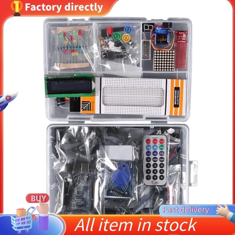 In stock-Super Starter Kit for Arduino UNO R3 Upgraded Version Learning ...