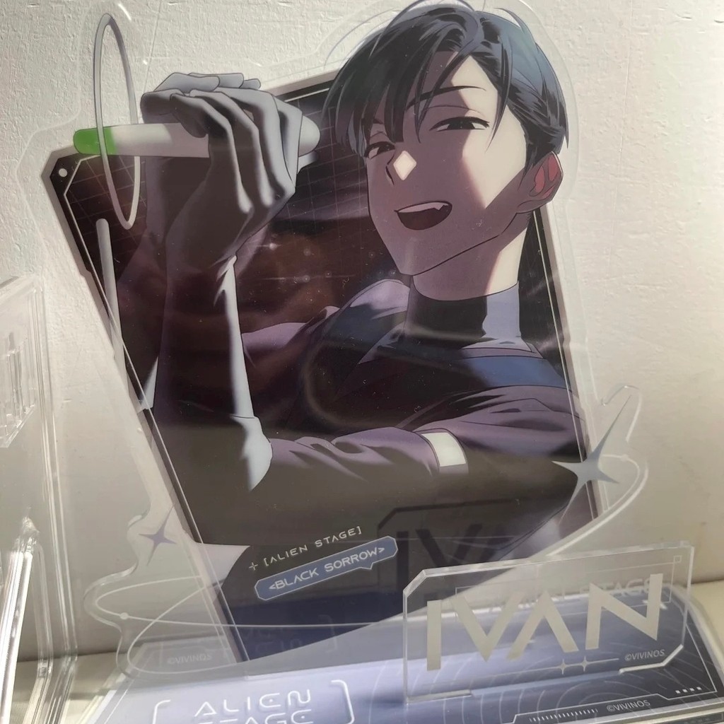New Product New Style Alien Stage Cafe Merchandise Acrylic Stand High ...