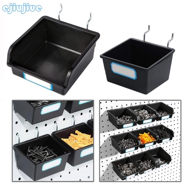cc Pegboard Storage Box Peg Board Basket Stackable Nails Container ...