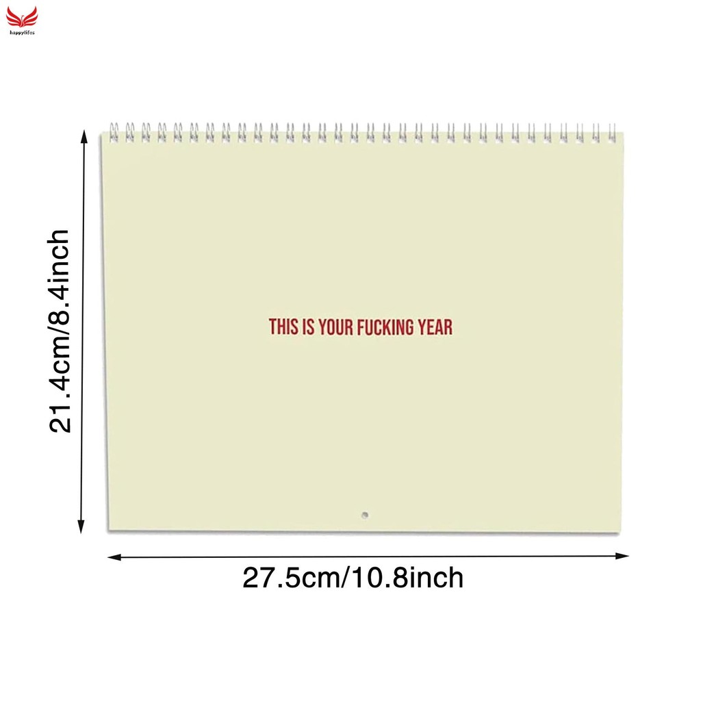 2025 The Year of Your Fucking Year Calendar Daily Fucking Triumphs ...