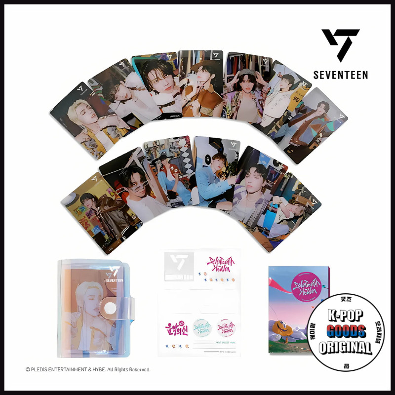 Seventeen 3D LENTICULAR MINI CARD & BINDER [SEVENTEENTH HEAVEN AM5:26 ...