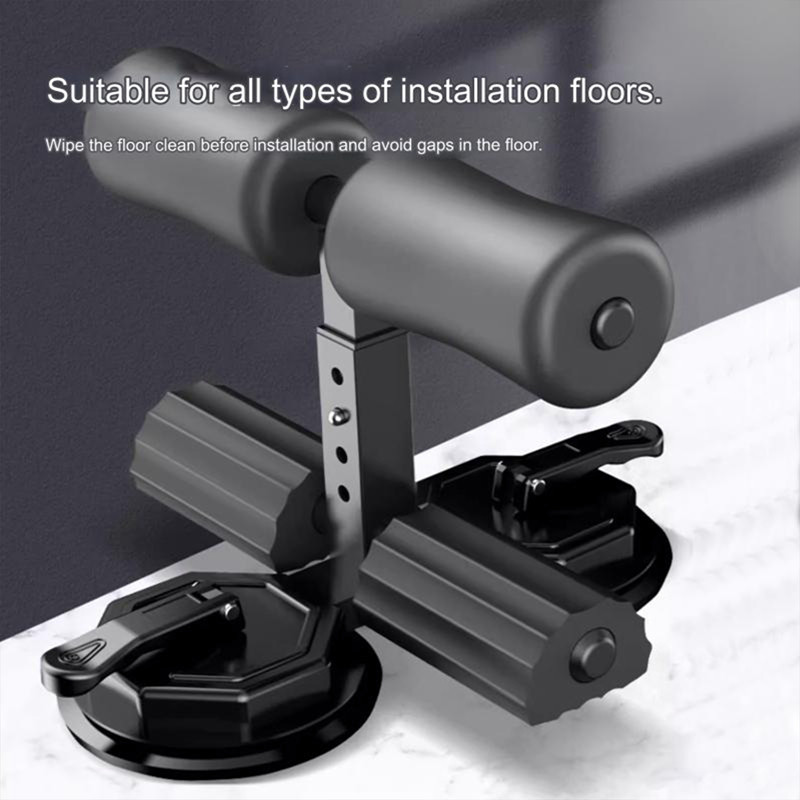 Sit-Up Aid With Double Suction Cups And Pull Rope To Fix The Stabilizer ...