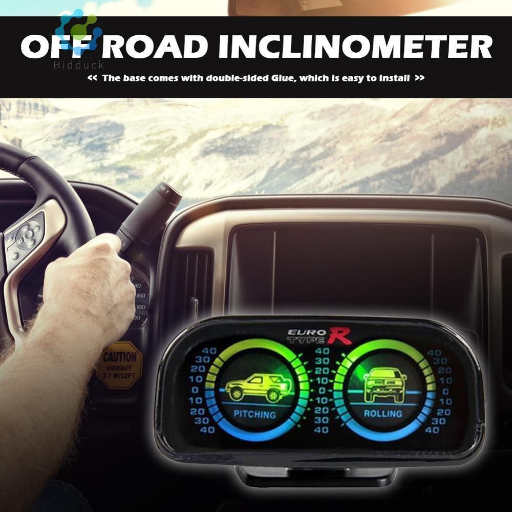 Inclinometer Clinometer with Green Backlight Compass Balance Level ...