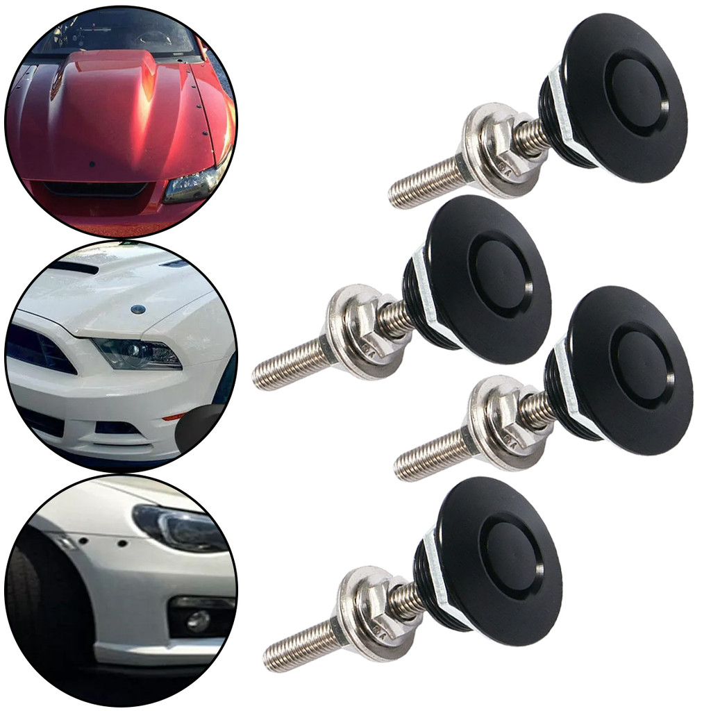 30mm Universal Modified Car Latch Push Button Billet Quick Release ...