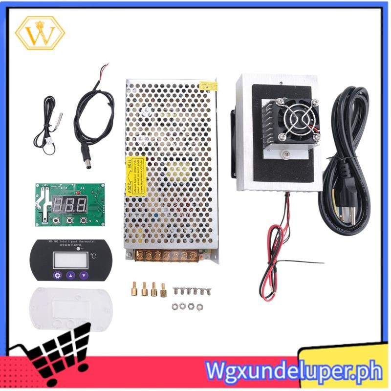 【W】DIY Peltier Cooler Kit 12V Semiconductor Cooler Peltier Cooling ...