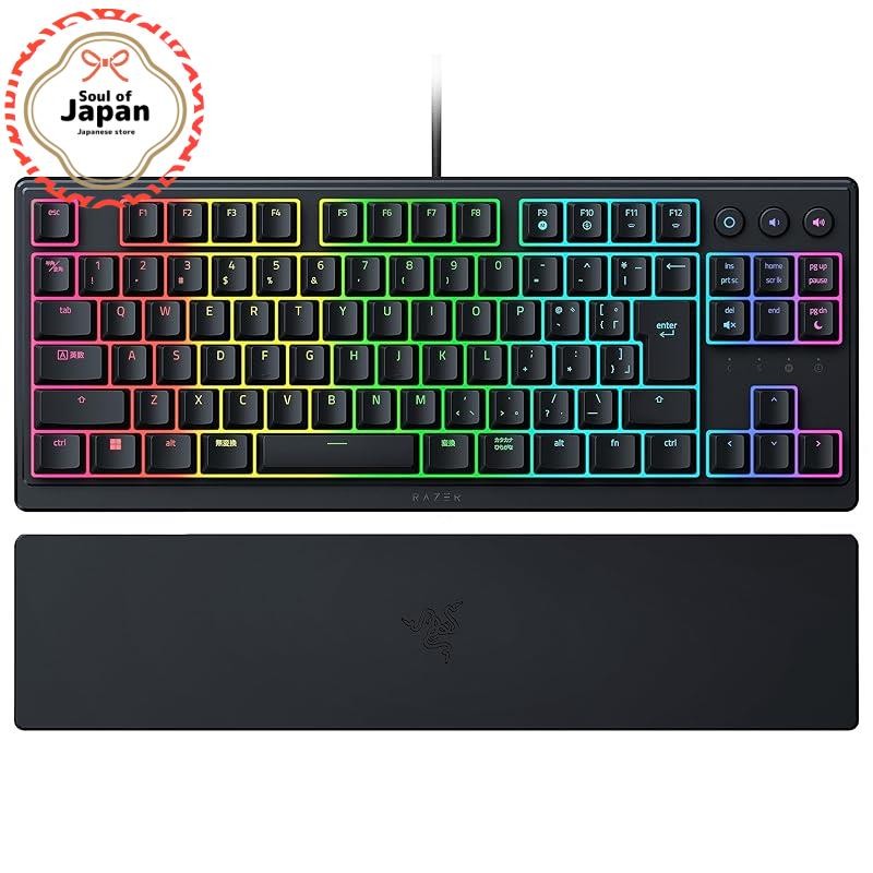 Razer Ornata V3 Tenkeyless JP is a comfortable click-feel mechanical ...