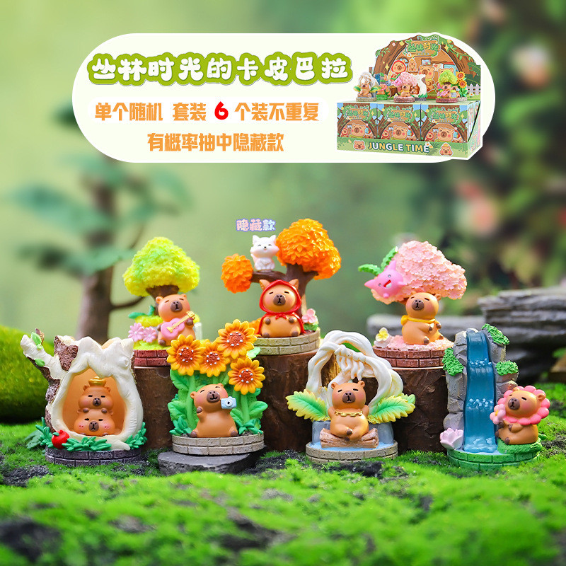 Capybara | Capybara Capybara's Forest Time Blind Box Home Desktop ...