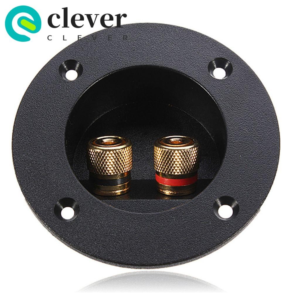 CLEVER Speaker Terminal Connectors Black Spring Cup Connection ...