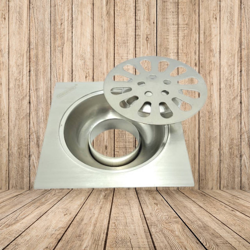 Premium 6x6 Floor Strainer SUS 304 Stainless Steel | Shopee Philippines