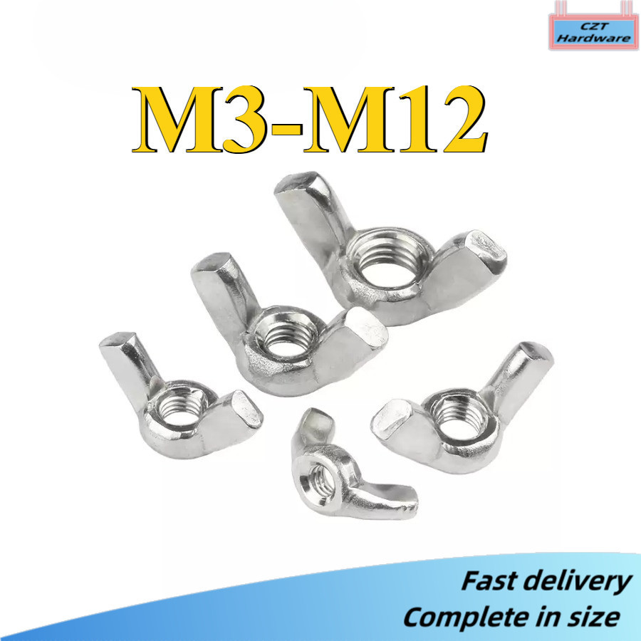 Wing Nut / 304 Stainless Steel Butterfly Nut/Handle Nut / Thumb Nut ...