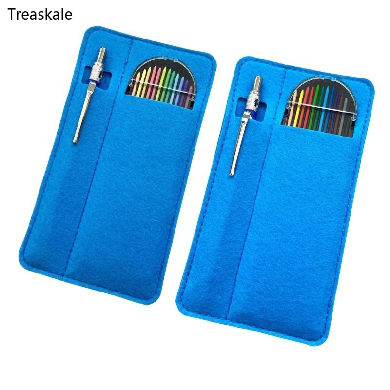 TREA Mechanical Pencils Set with 12 Colors Refills Easy to Use Drawing ...