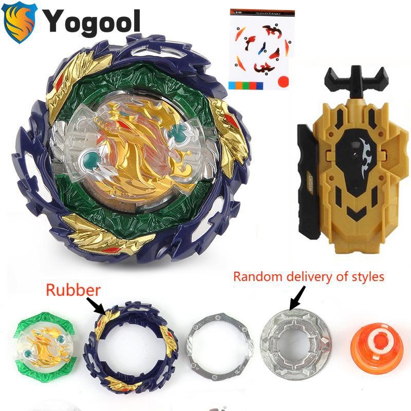 Rubber blade Beyblade Burst B-185 DB Vanish Fafnir Toys with Double ...