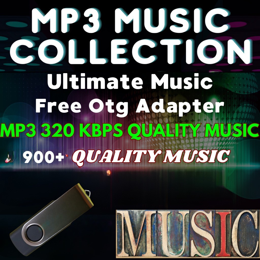 Usb Flash Drive With Viral Latest Music/Songs And Flashback Music With ...