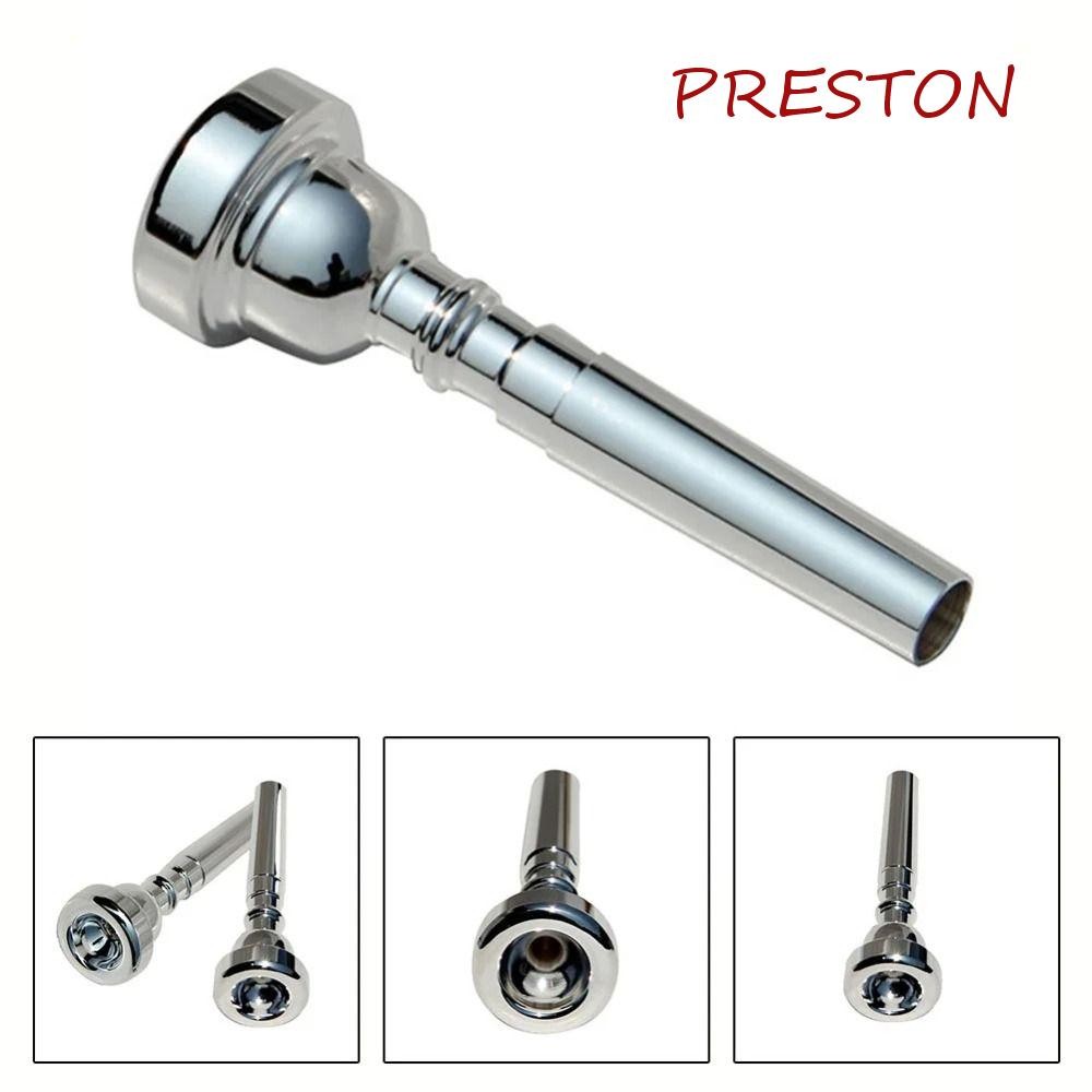 PRESTON Trumpet Mouthpiece, 3C/5C/7C Horn Metal Trumpet Bugle Mouth ...