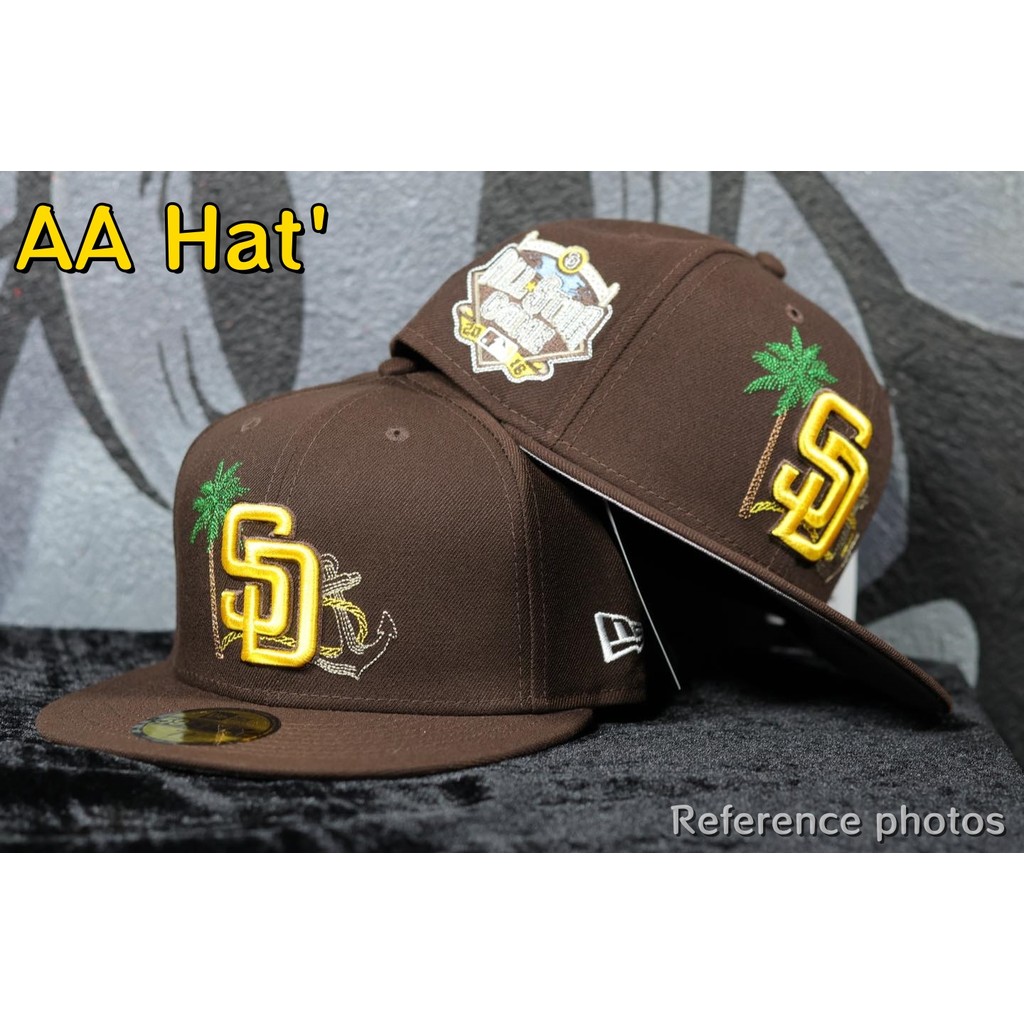 MLB San Diego Padres State Stitch 59F.IF.TY Fitted Hat Men's Flat ...