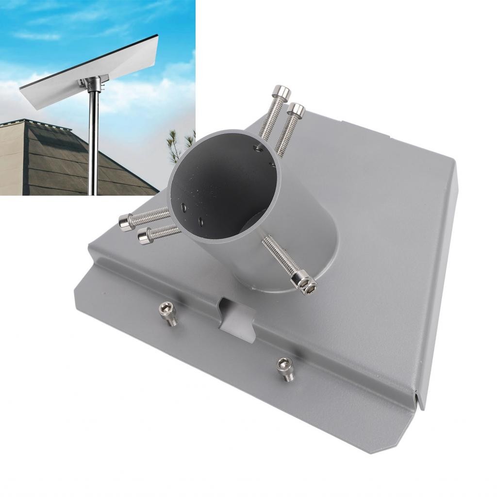Yohooo Satellite Dish Pipe Adapter with 360° Rotation and 20° Tilt for ...