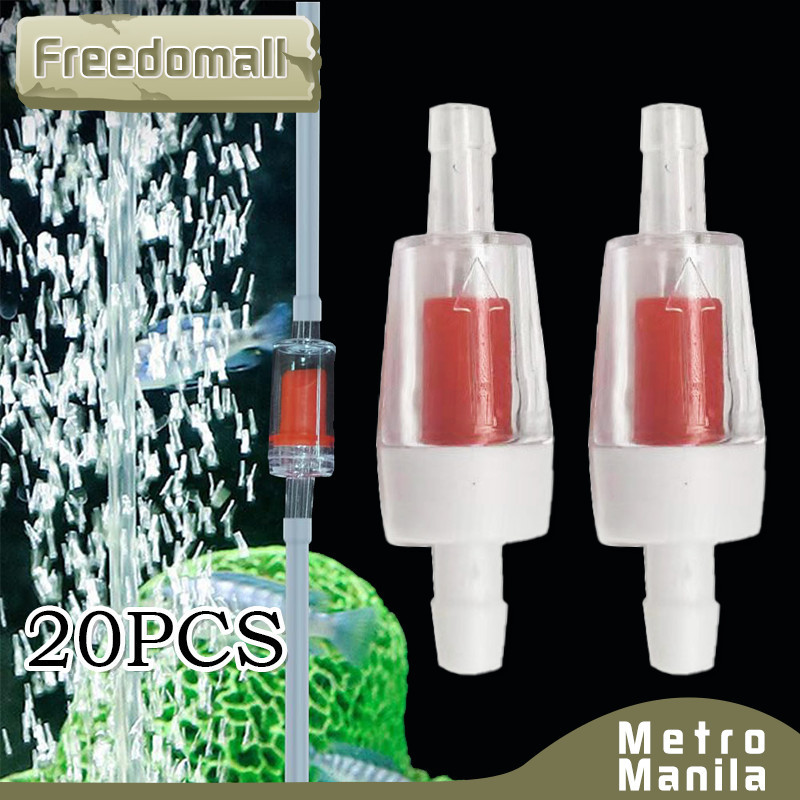 20pcs 4mm Aquarium Check Valve Fish Tank Valve One Way Non-Return Valve ...