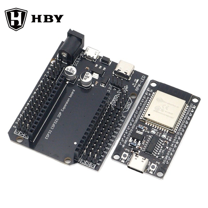 ESP32 Development Board TYPE-C USB CH340C WiFi+Bluetooth Ultra-Low Power Consumption Dual Core ...