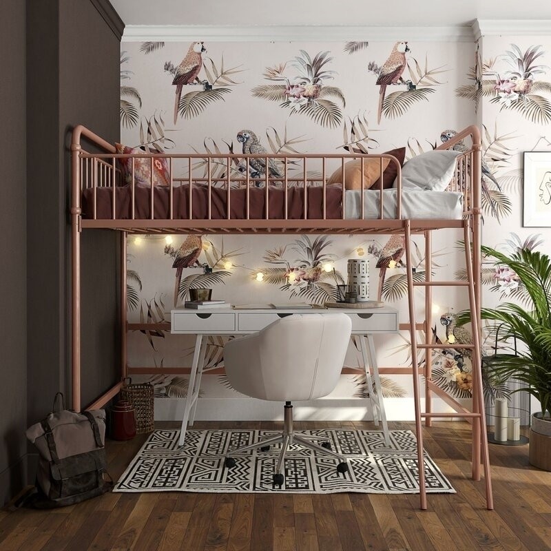 Height-Adjustable Bed Bed Empty Combination Space Single Upper Elevated ...