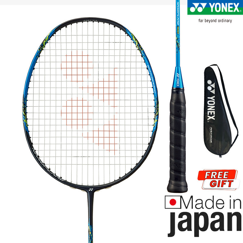 Yonex NANOFLARE 700 Cyan NF700 Badminton Racket Full Carbon Single 4U 83g Made In Japan | Shopee ...