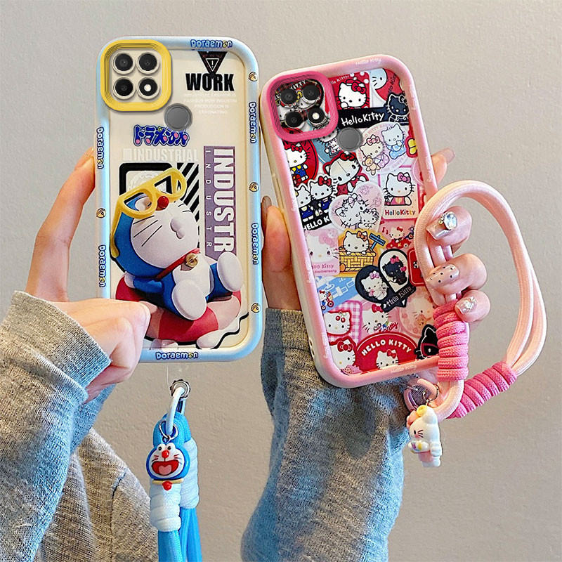 For OPPO A15S CPH2179 Case Silicone Soft TPU Cartoon Pattern Shockproof ...