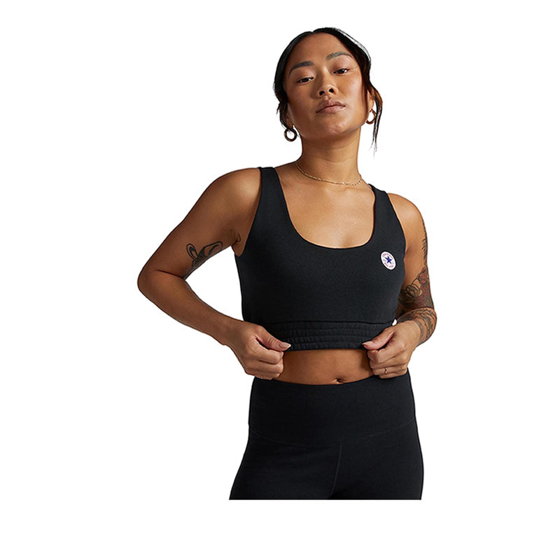 Converse Retro Chuck Taylor Women's Bra Top - Converse Black | Shopee ...