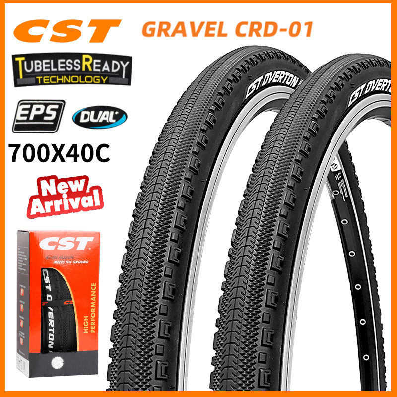GRAVEL TUBELESS 700X40C CST CRD-01 OVERTON GMTB BICYCLE TIRE TYRE 40 ...
