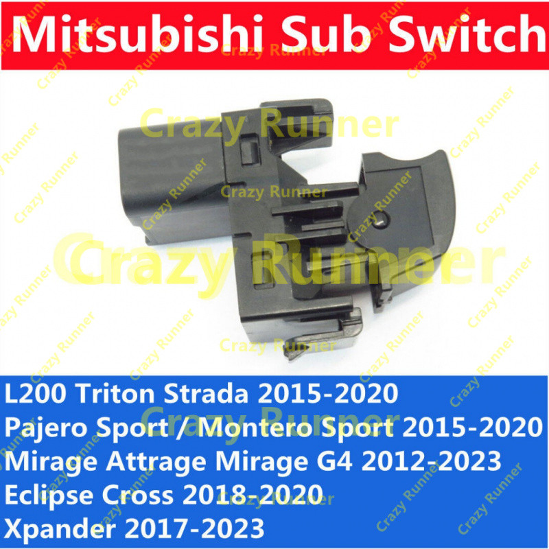 5pins Single Sub Switch Electric Power Window Switch for Mitsubishi ...