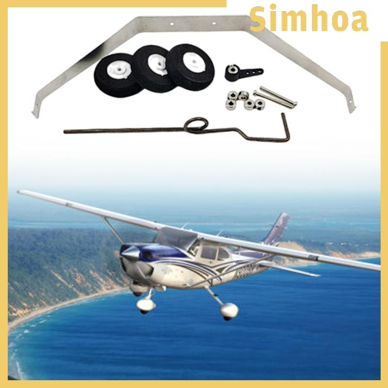 [SIMHOA] RC Aircraft Landing Gear Set Attachment DIY Parts Replaces ...