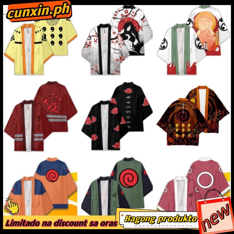 Anime Naruto Cosplay Costume Summer Kimono Cardigans Women and Men ...