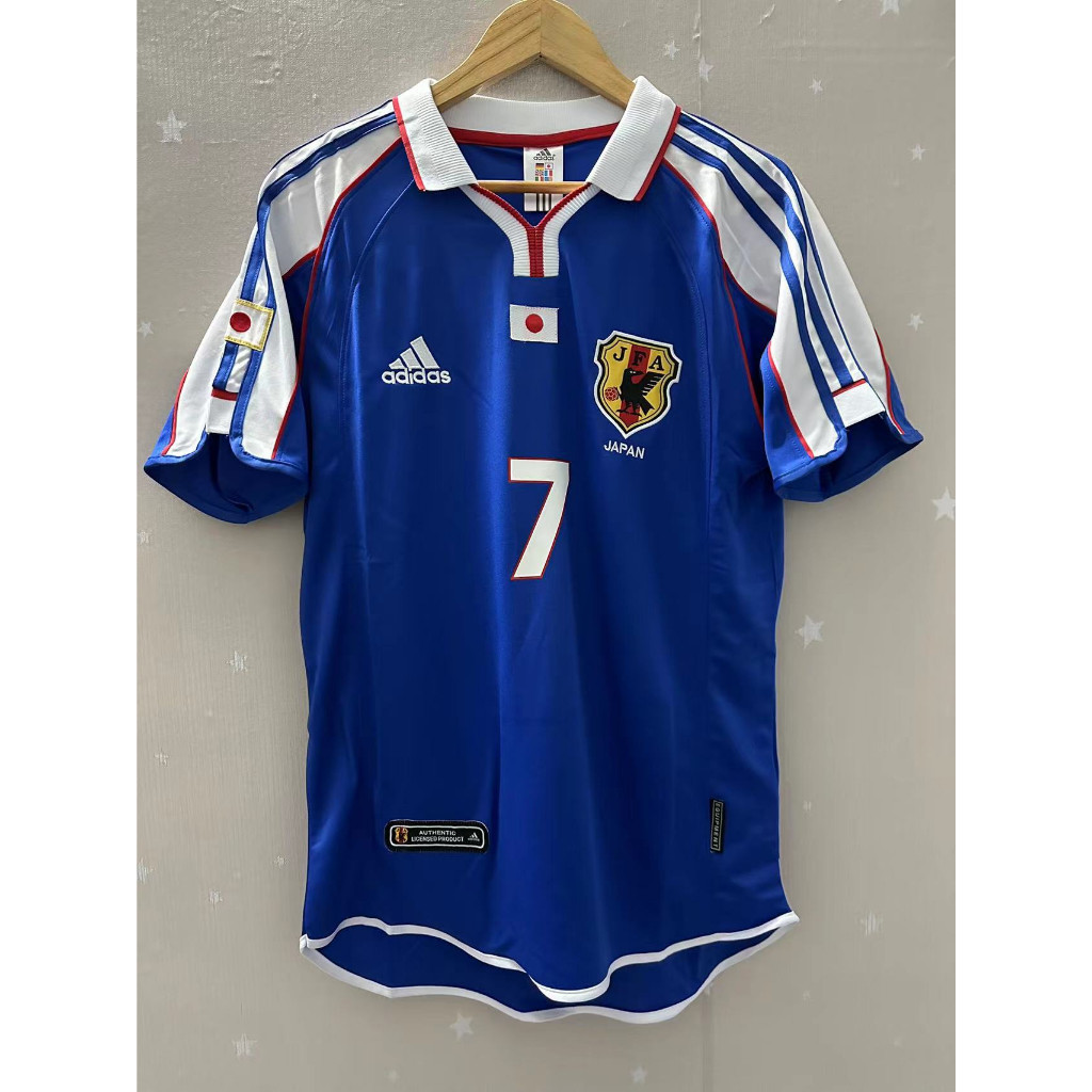 2000 Japan NAKATA Top Quality Home Retro Football Jersey T-shirt AAA+ ...