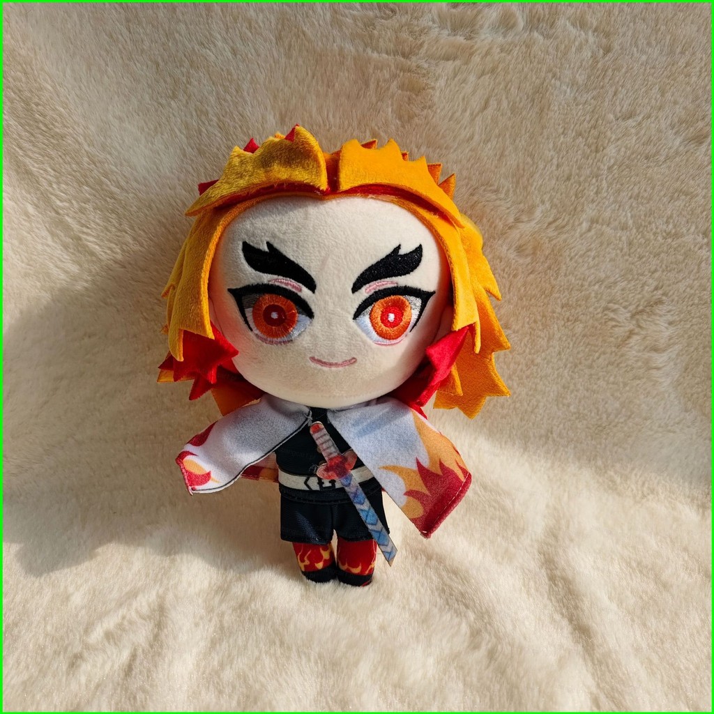 YB1 Cute Demon Slayer Rengoku Kyoujurou plush doll gift for girlfriend ...